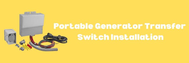 Portable Generator Manual Transfer Switch Review & Guide ...