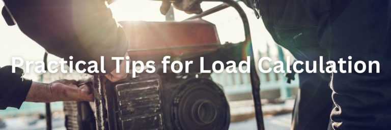 Generator Load Calculation Sheet and Formula - GeneratorStop.com
