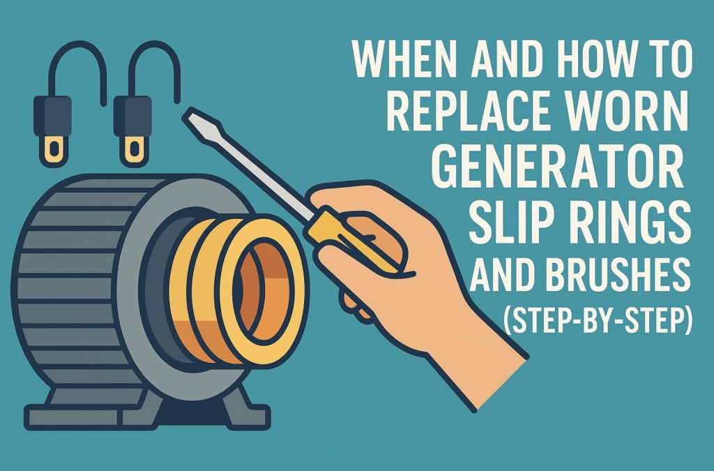 When and How to Replace Worn Generator Slip Rings and Brushes (Step-by ...